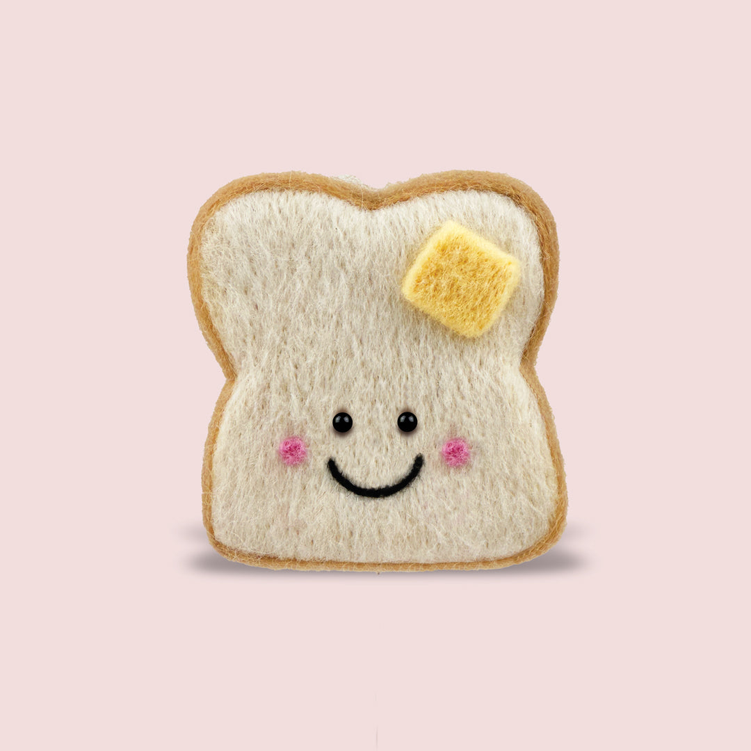 Buttered Toastie Needle Felting Kit | Beginner Needle Felting Kit ...